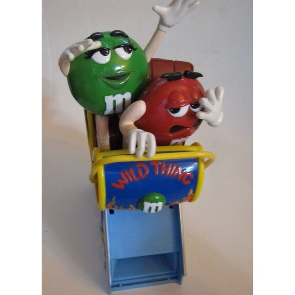 M&M'S | Other | Vintage Mm Wild Thing Roller Coaster Candy Dispenser ...
